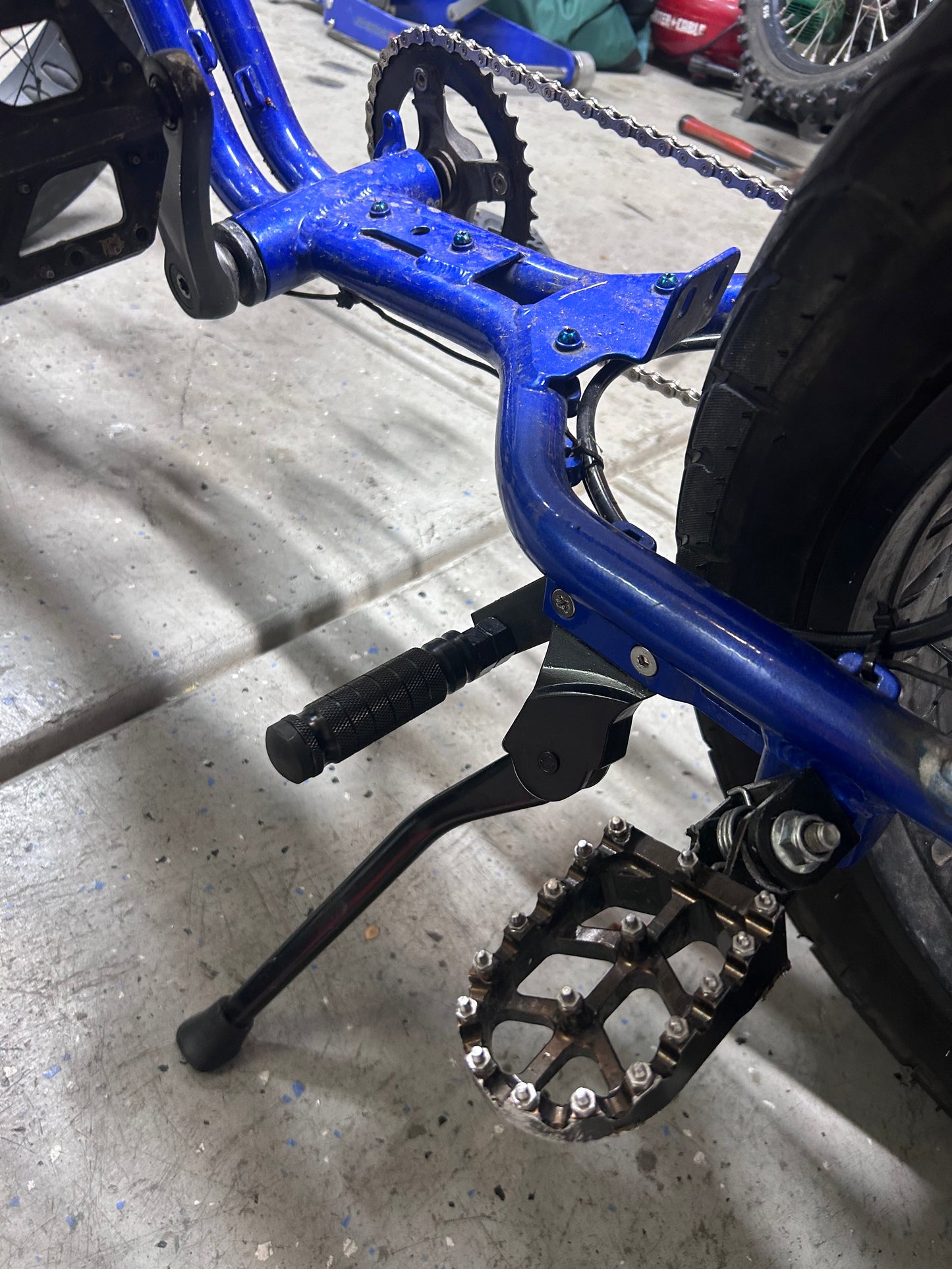 Super 73 footlock kit – Ti Bolts